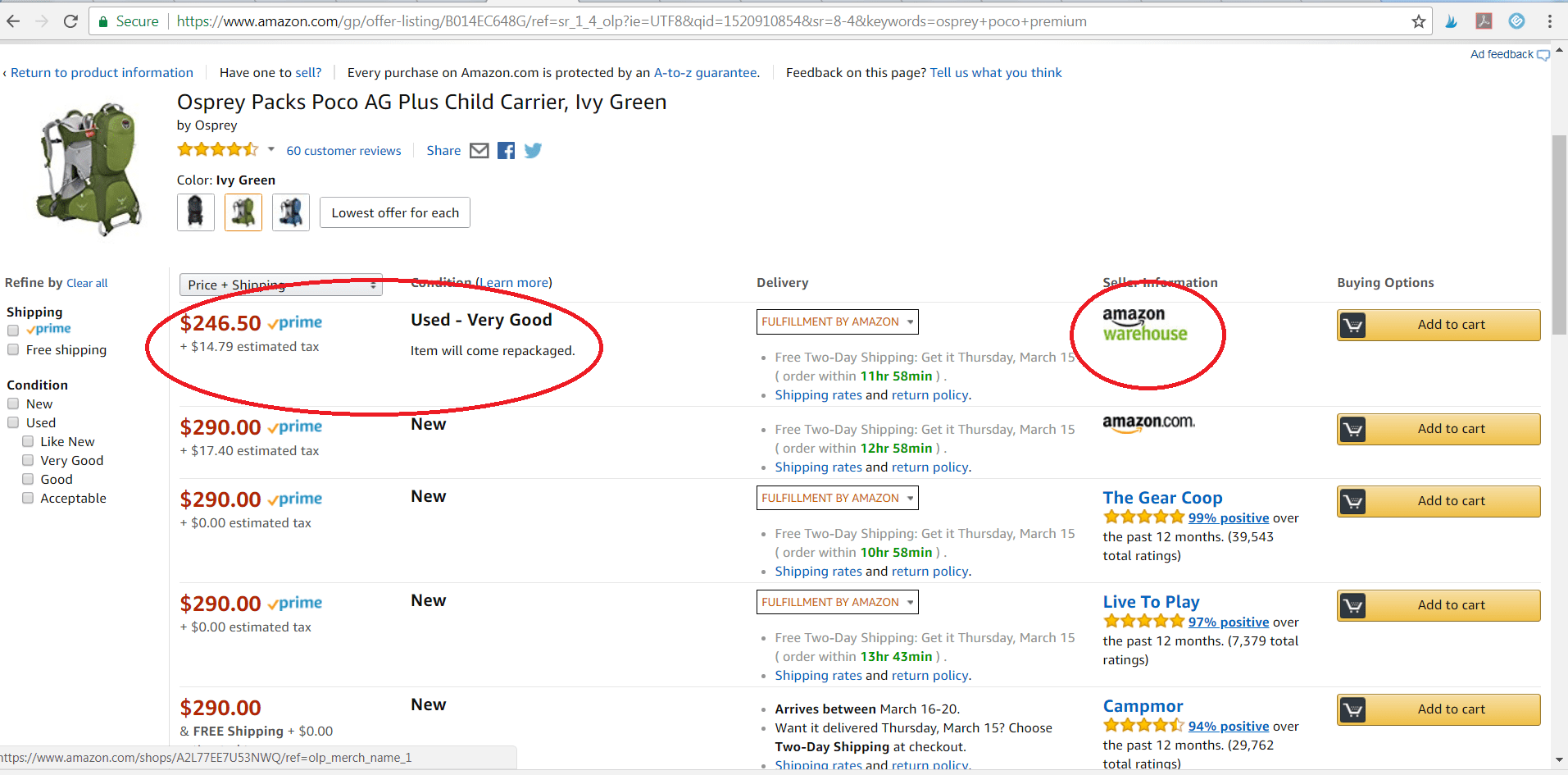 How to use Amazon Warehouse Deals to Save Money! – The Crazy Outdoor Mama