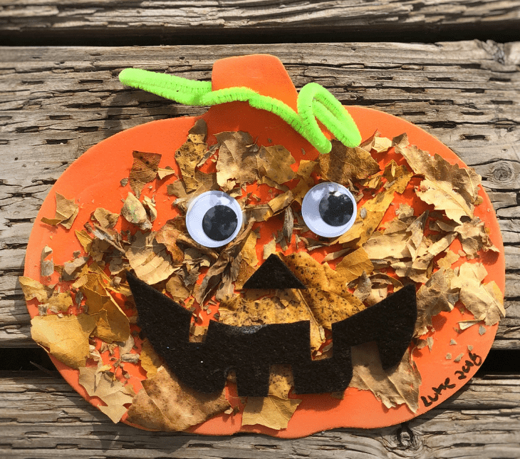 Simple and FUN Autumn Leaf Crunch Craft for Preschoolers – The Crazy ...