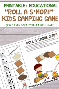 Fun Printable S'more Camping Game (That Even Toddlers Can Play!) – The ...