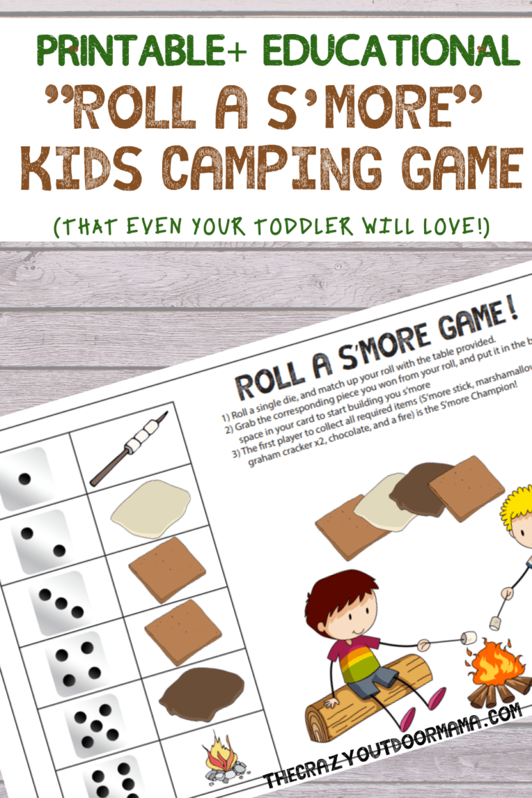 Fun Printable S'more Camping Game (That Even Toddlers Can Play!) – The ...