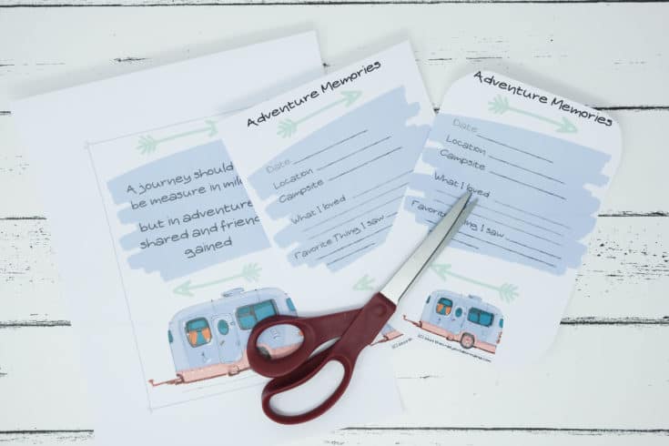 DIY Camping Travel Journal [Free PDF Printable Templates!] – The Crazy ...