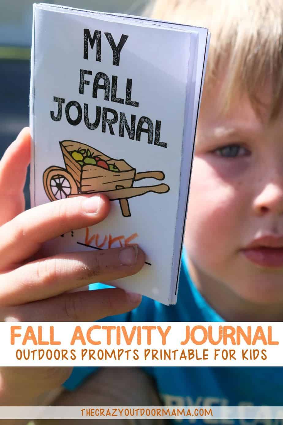 Cute Kids Fall Activity Journal [PDf Printable] – The Crazy Outdoor Mama