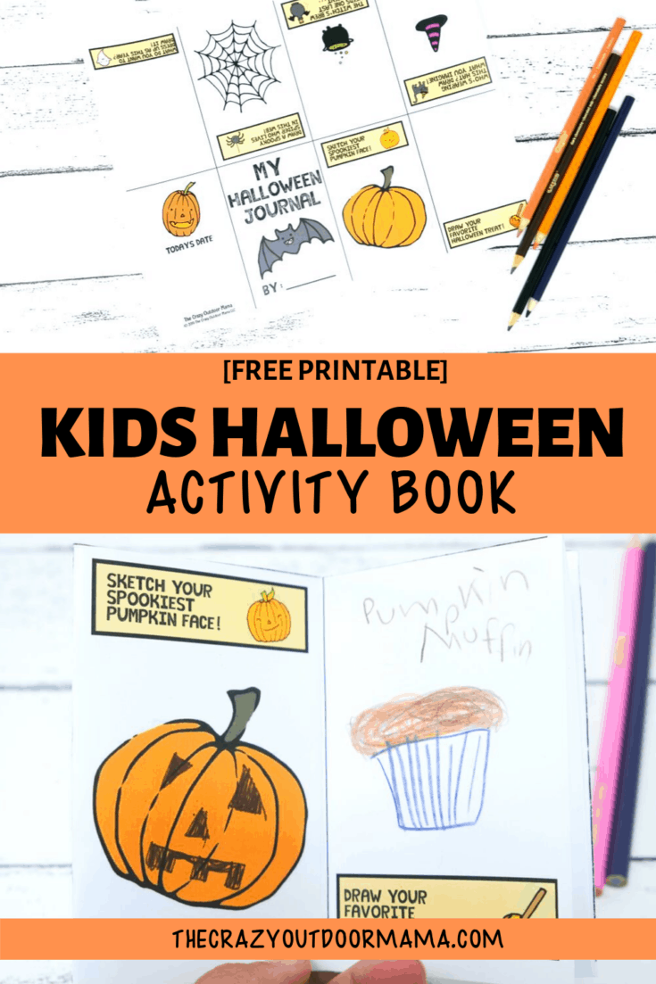 Halloween Kids Activity Book FREE Printable – The Crazy Outdoor Mama