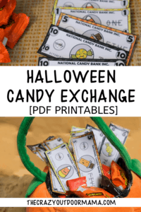 Cute Halloween Candy Exchange Bucks [Printable PDFS] – The Crazy ...