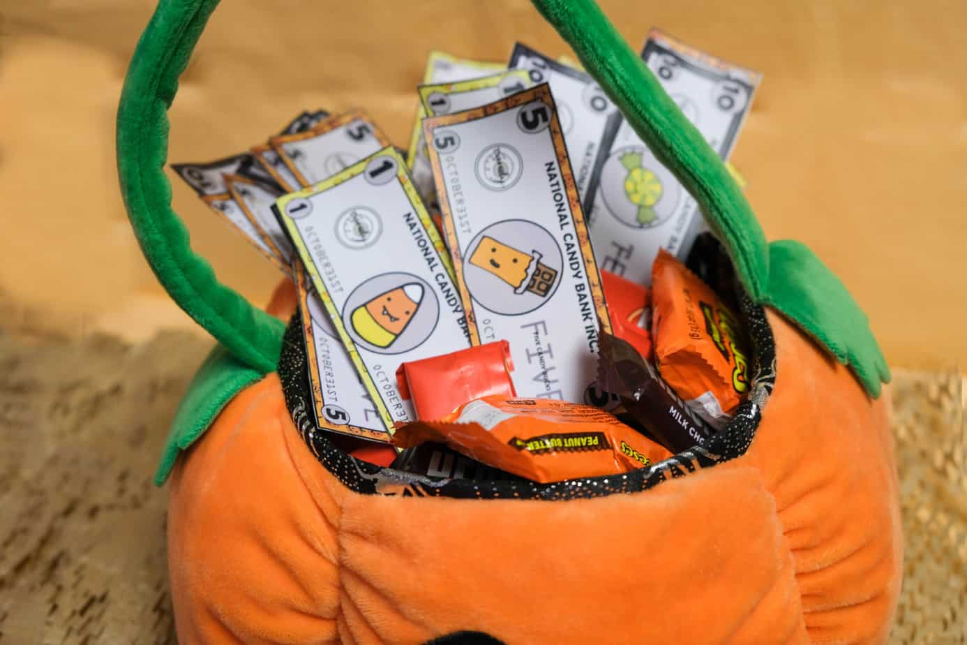 Cute Halloween Candy Exchange Bucks [Printable PDFS] – The Crazy ...
