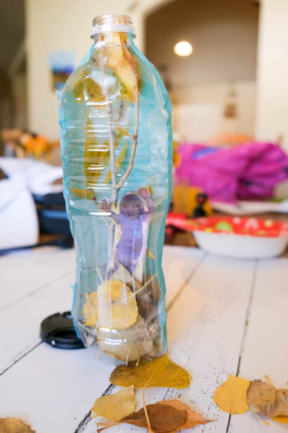 "Fall in a Bottle" Fun Outdoor Fall Activity For Kids! – The Crazy ...