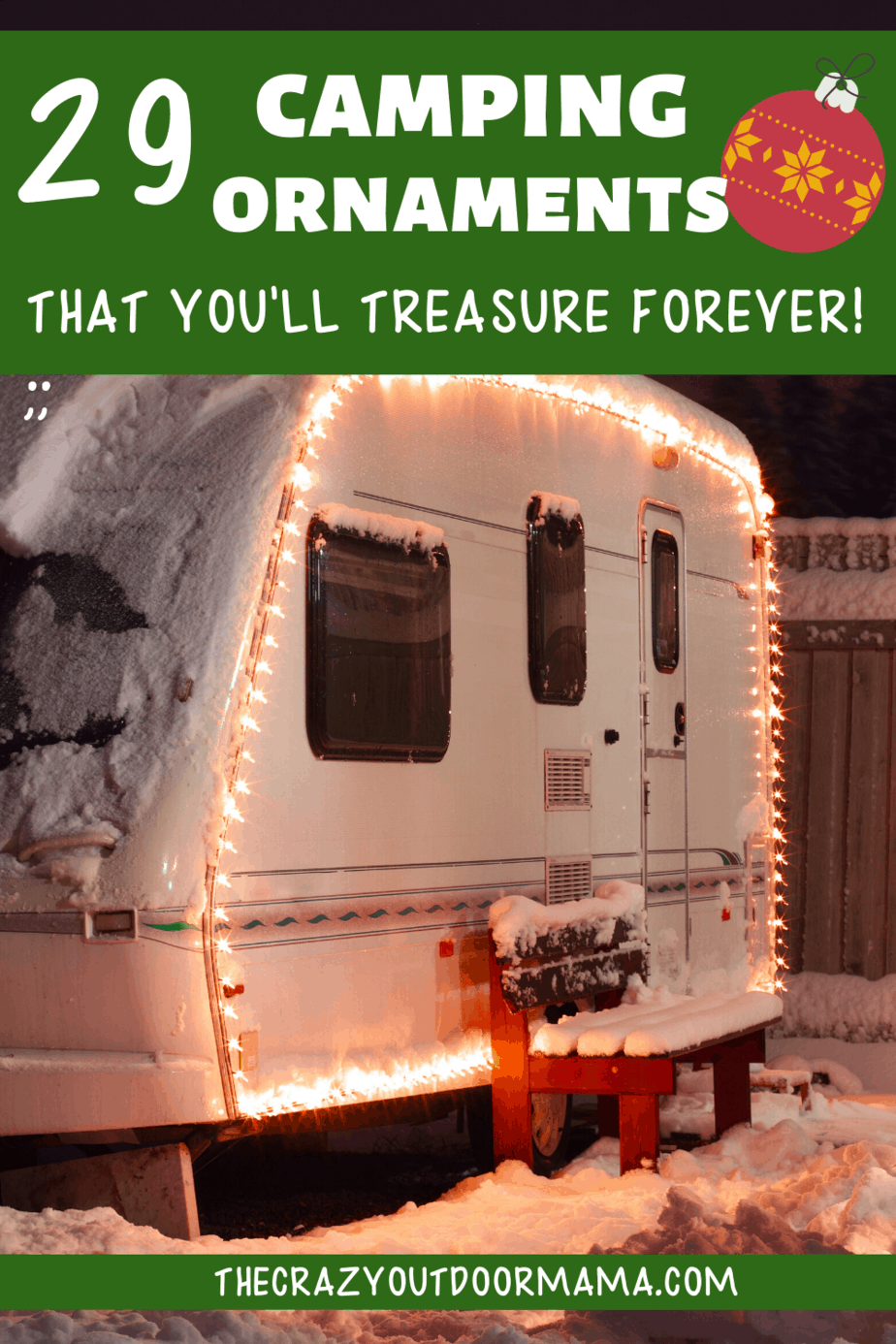 29 Fun Camping Christmas Ornaments + Decor! – The Crazy Outdoor Mama