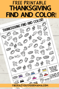4 FREE Thanksgiving Printables For Kids (Scavenger Hunt, I Spy and More ...