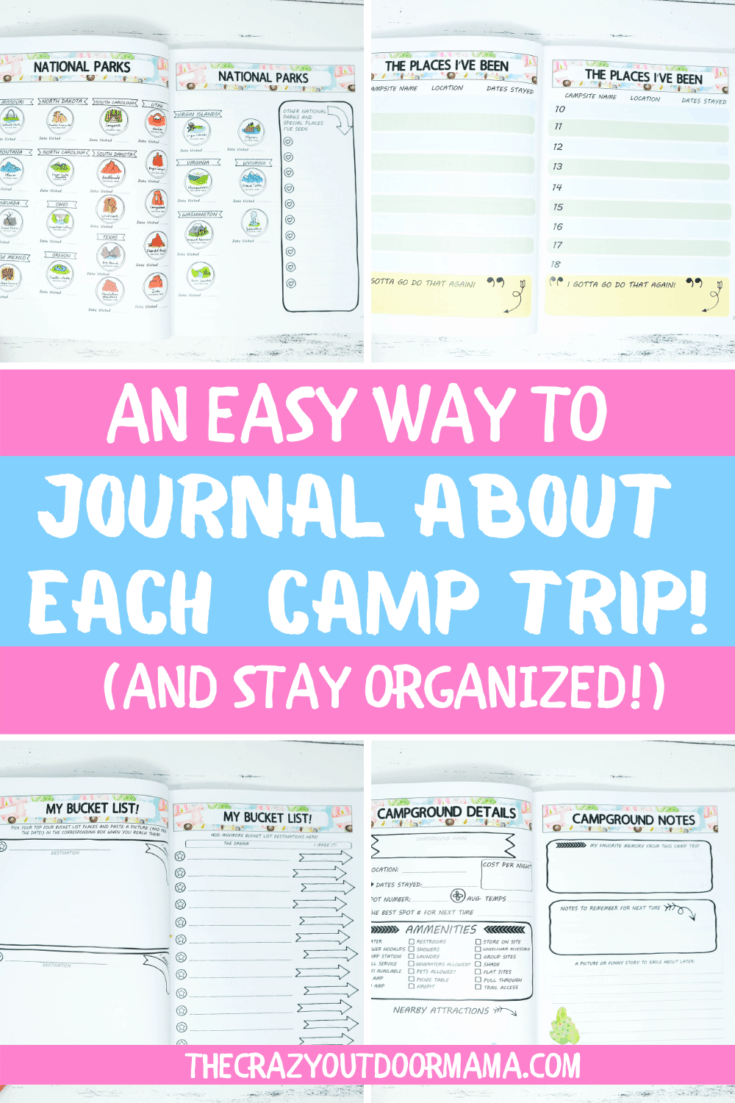 Beautiful Camping Journal Review - 201 Pages, Full Size and all Color ...