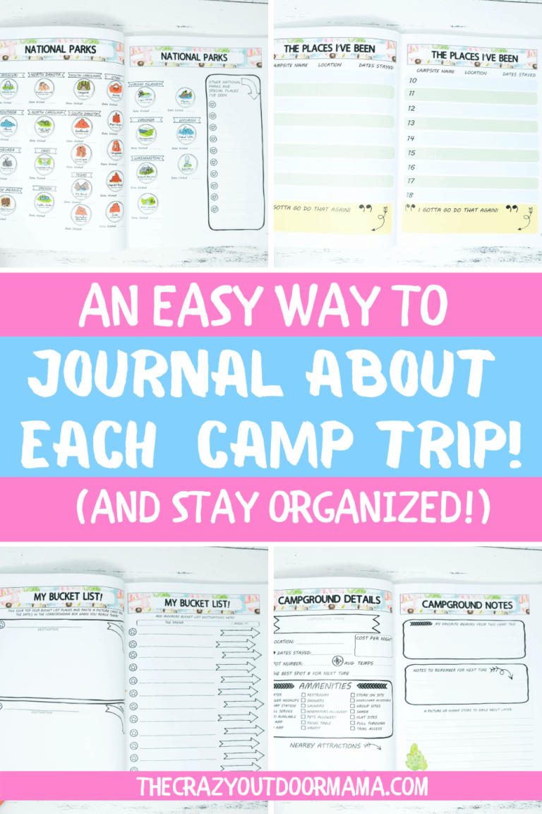 Beautiful Camping Journal Review - 201 Pages, Full Size and all Color ...