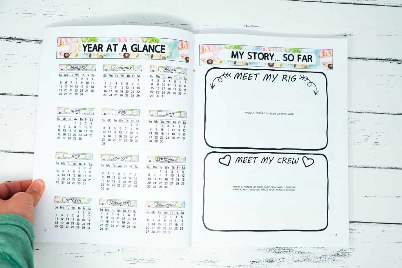 Beautiful Camping Journal Review - 201 Pages, Full Size and all Color ...