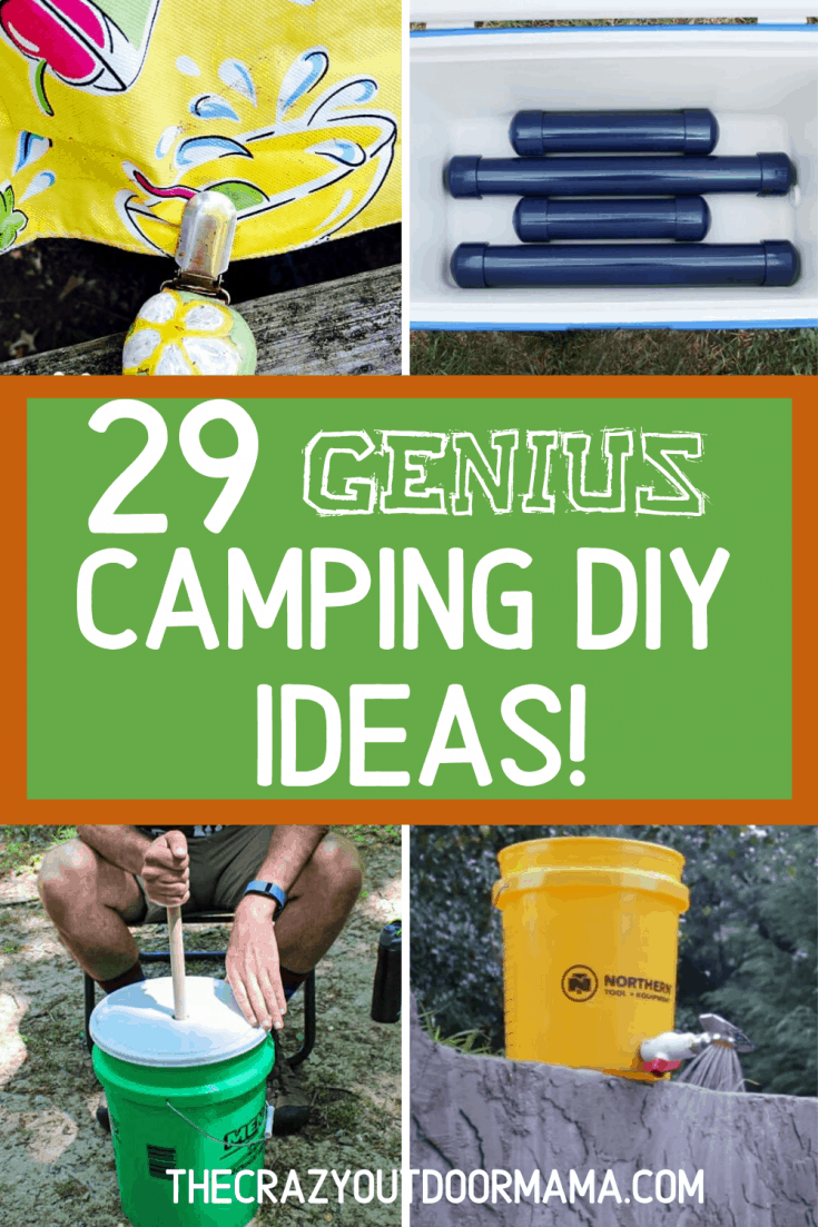 29 Unique Camping DIY Projects That Are GENIUS! – The Crazy Outdoor Mama