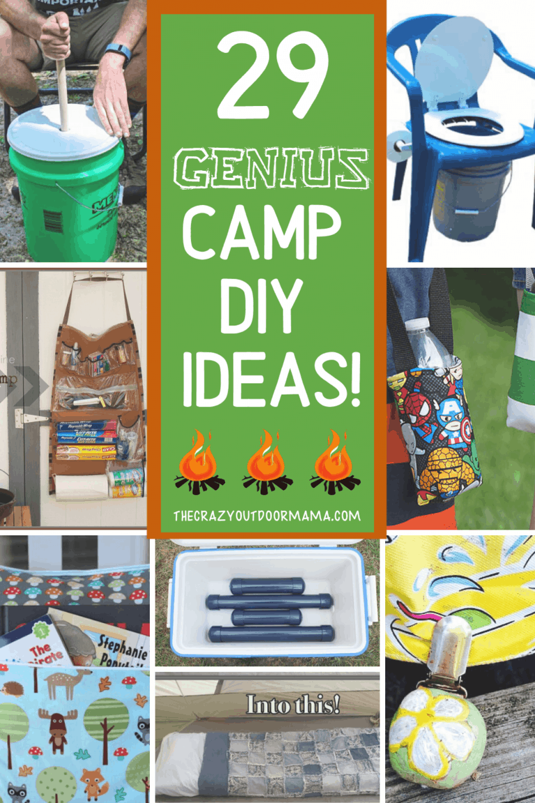 29 Unique Camping DIY Projects That Are GENIUS! – The Crazy Outdoor Mama
