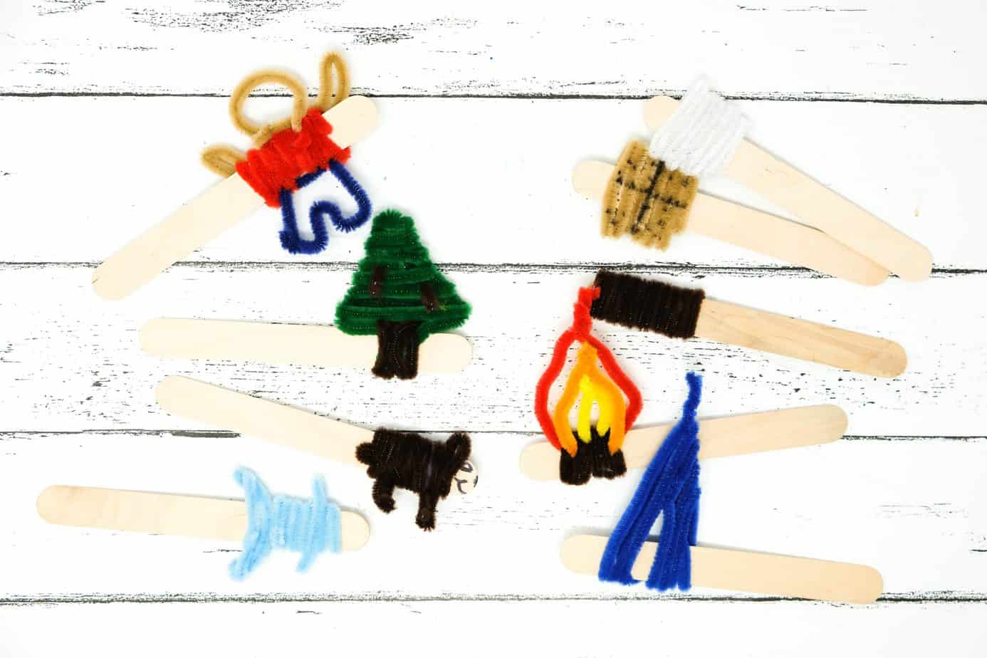 Camp Story Sticks Craft for Fun Camp Pretend Play! – The Crazy Outdoor Mama