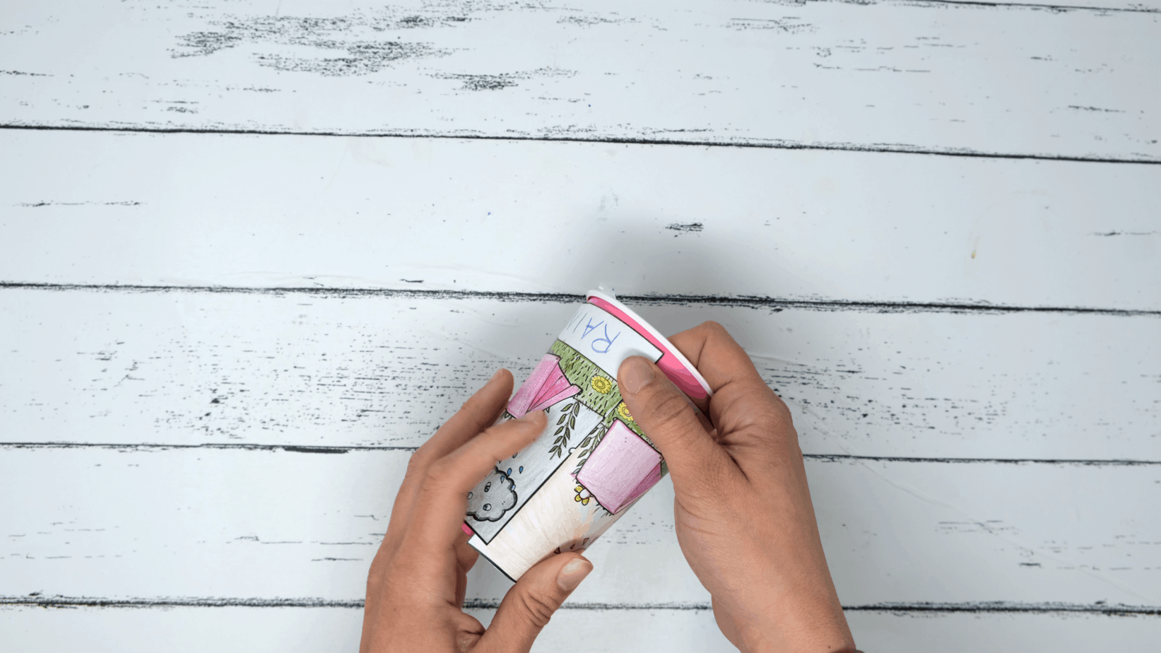 Camping Weather Cup Craft for Kids (turn it to see the weather!) – The ...