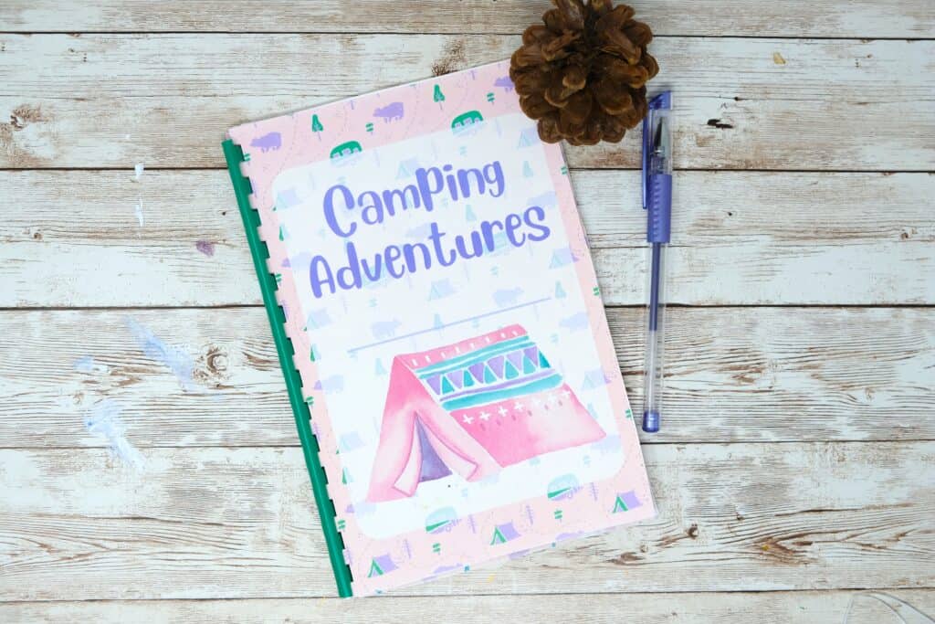 Printable Camping Journal for Kids This Summer! [+DIY Binding ...