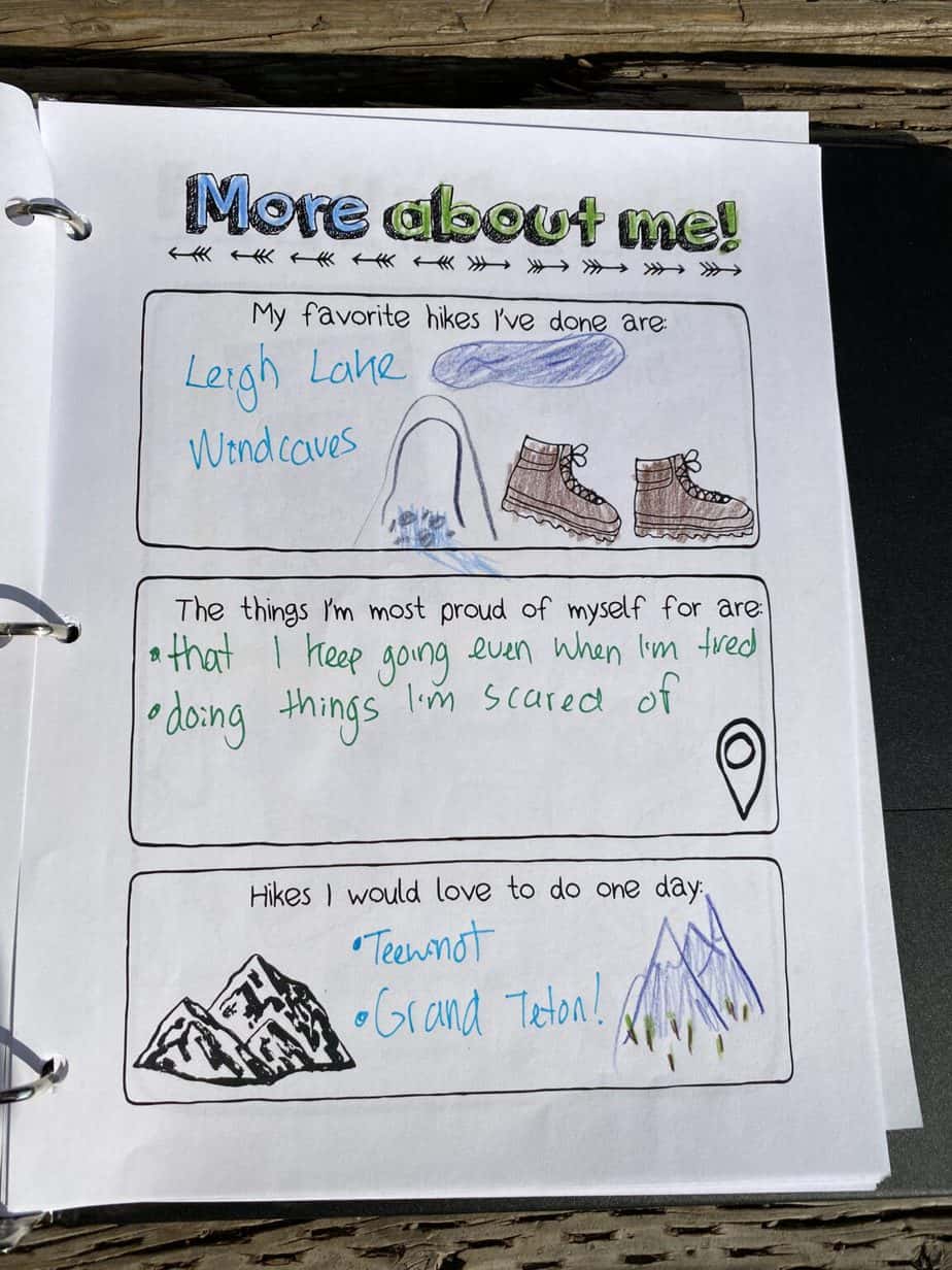 Fun + Engaging Printable Hiking Journal for Kids [FREE printable hike ...