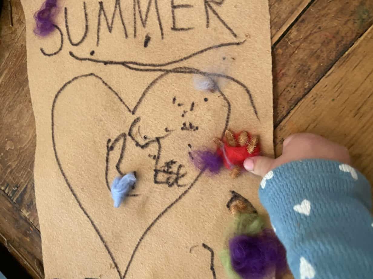 Cheap + Fun Burr craft for kids and adults – The Crazy Outdoor Mama