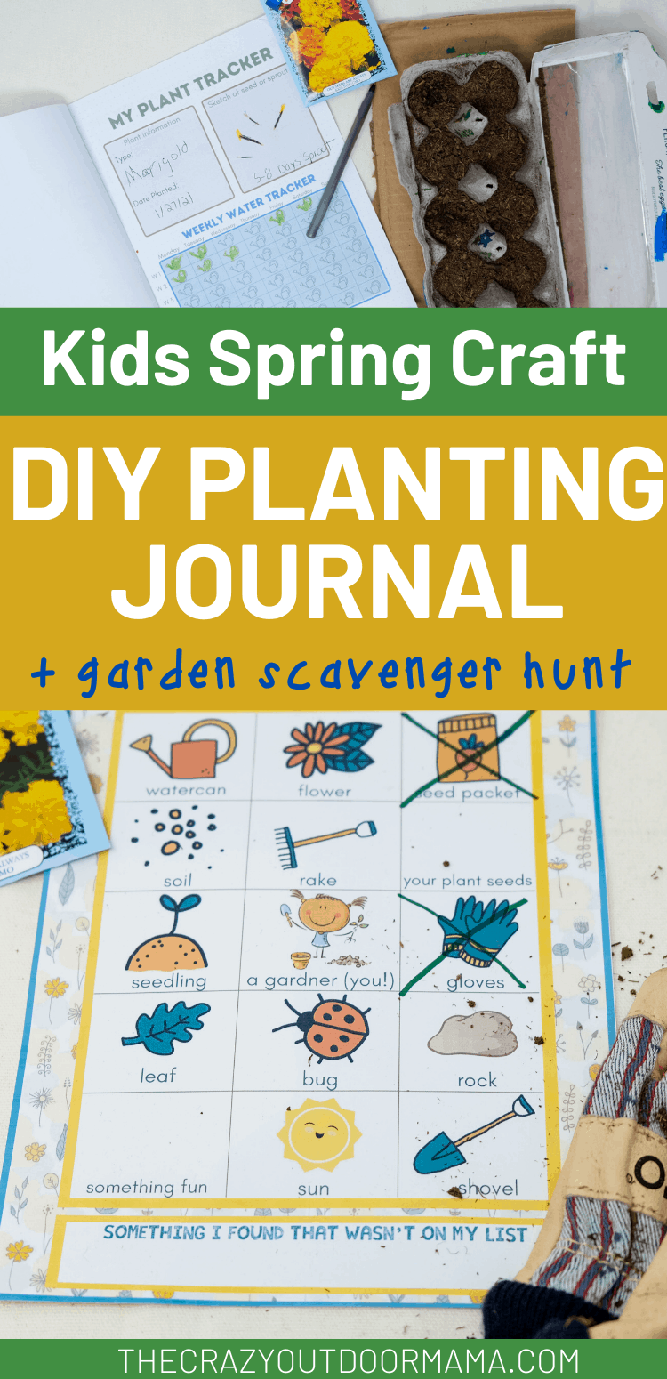 Kids Printable Garden + Planting Activity Pack (PERFECT for spring ...