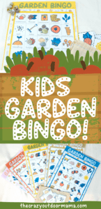 Fun + CUTE Garden BINGO for kids (10 Boards + Calling Cards) perfect ...