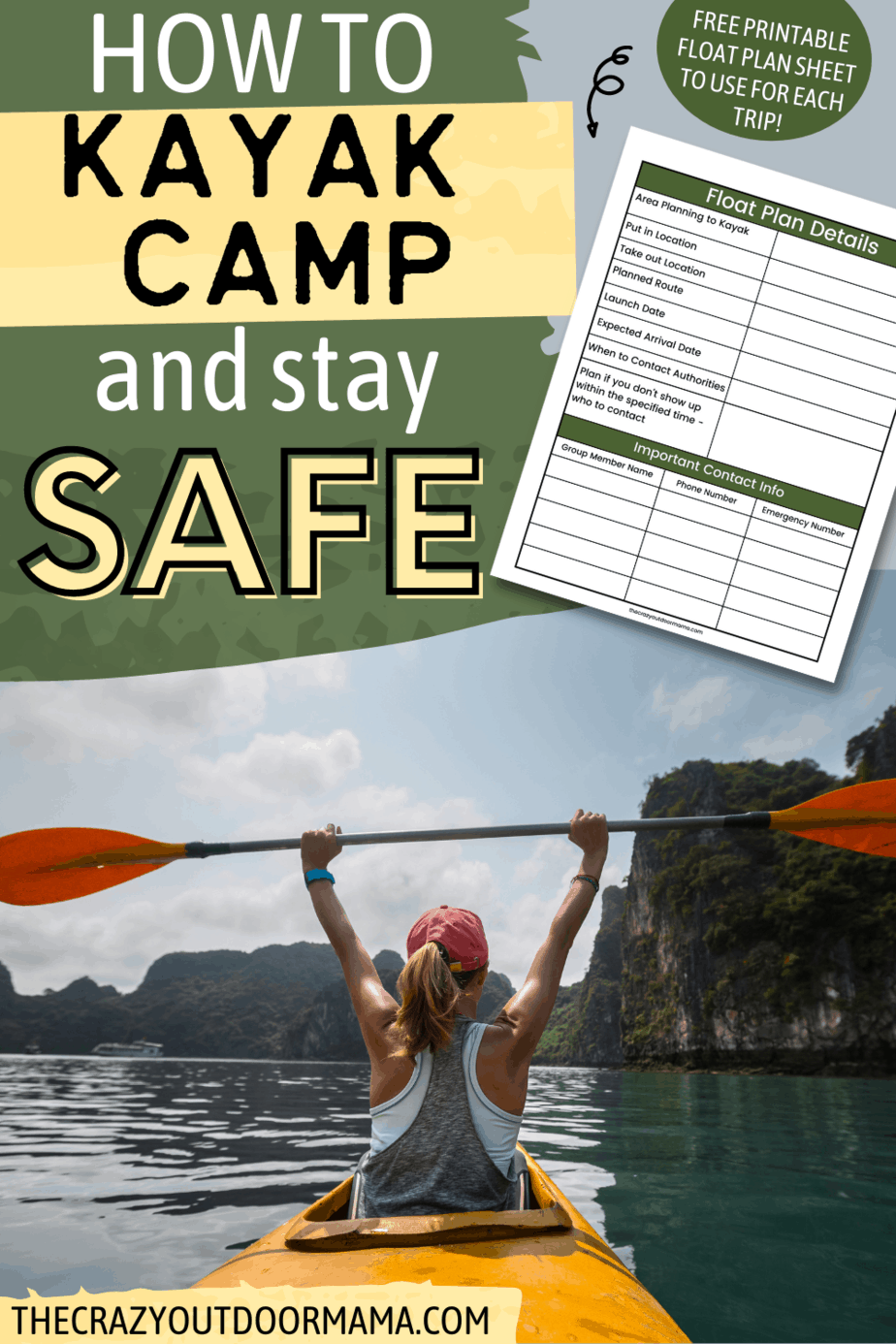 7 Tips for Kayak Camping Safety | Stay Safe on the Water – The Crazy ...