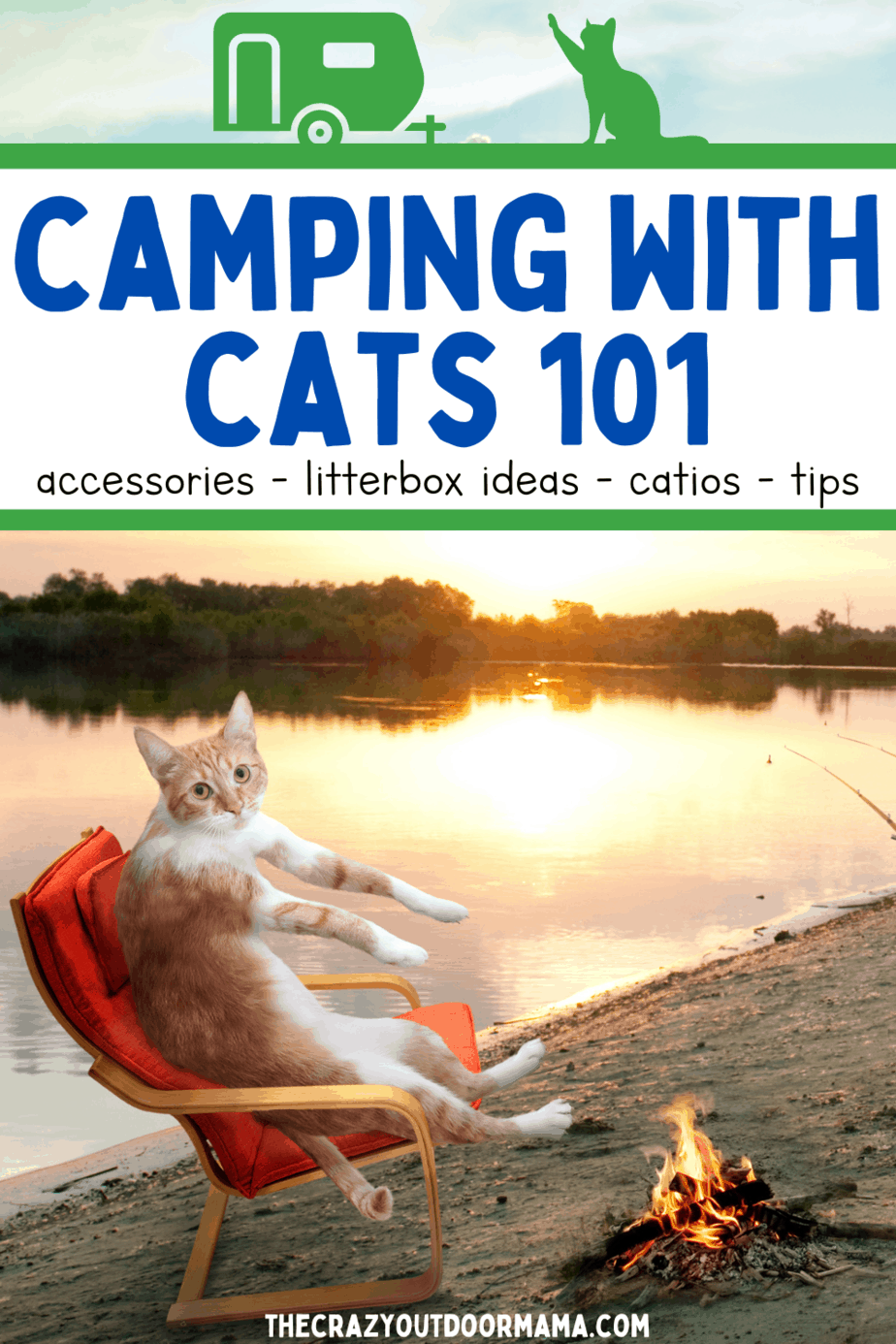 Camping With Cats 101 - Pictures + Tips for a PURRfect Camp Trip! – The ...