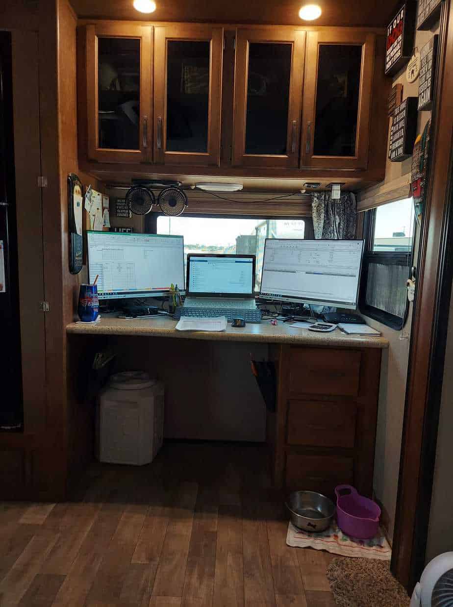 27 RV Office Conversion Ideas to Transform Your Space [Video + Pictures ...