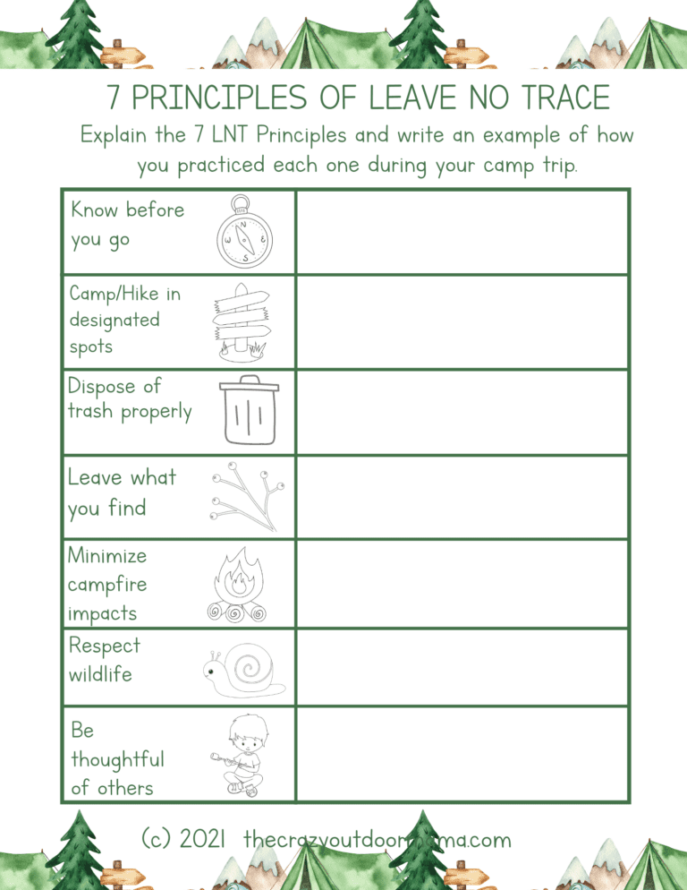 21 Easy Kids Camping Activities (+Free Printable 25 Page Activity Pack ...