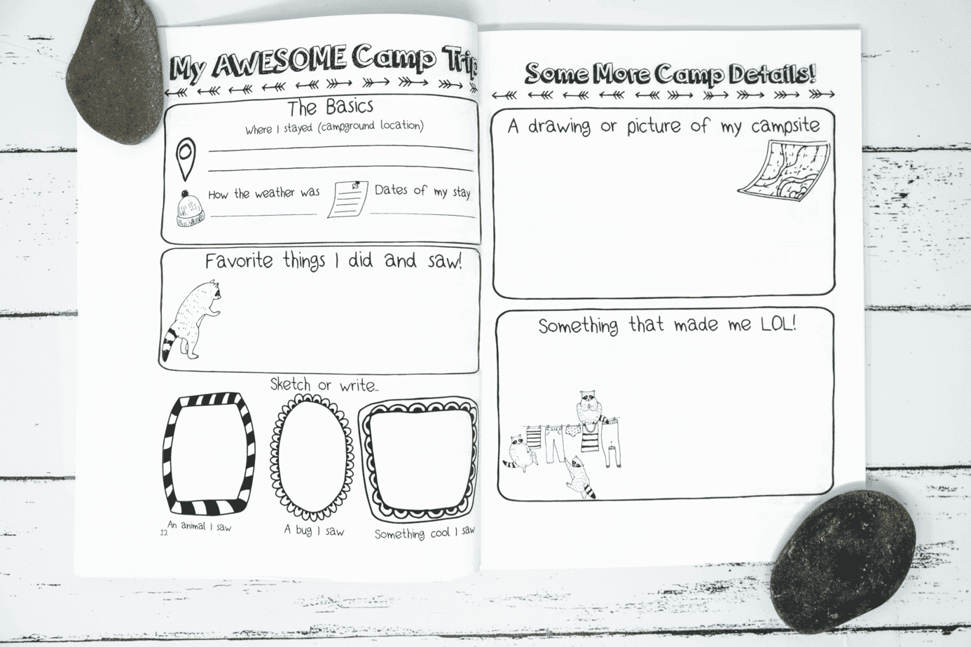 Camp Story Sticks Craft for Fun Camp Pretend Play! – The Crazy Outdoor Mama