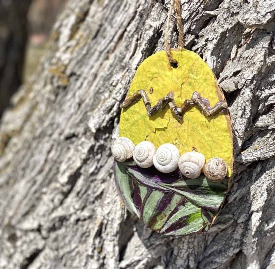 Hanging Nature Easter Egg Craft for Kids - Perfect for All Ages! – The ...