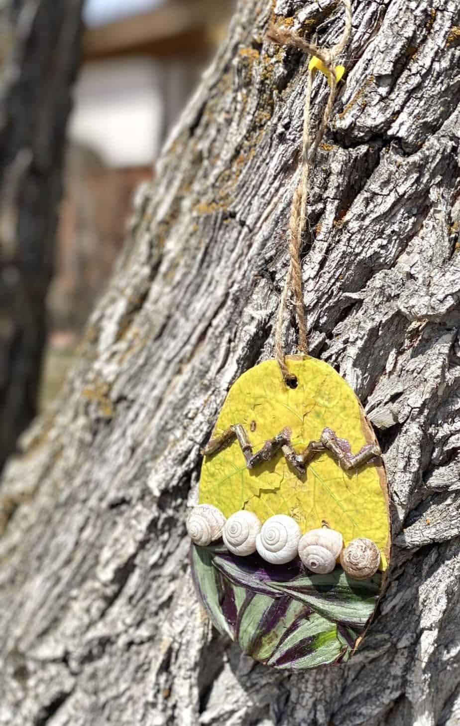 Hanging Nature Easter Egg Craft for Kids - Perfect for All Ages! – The ...