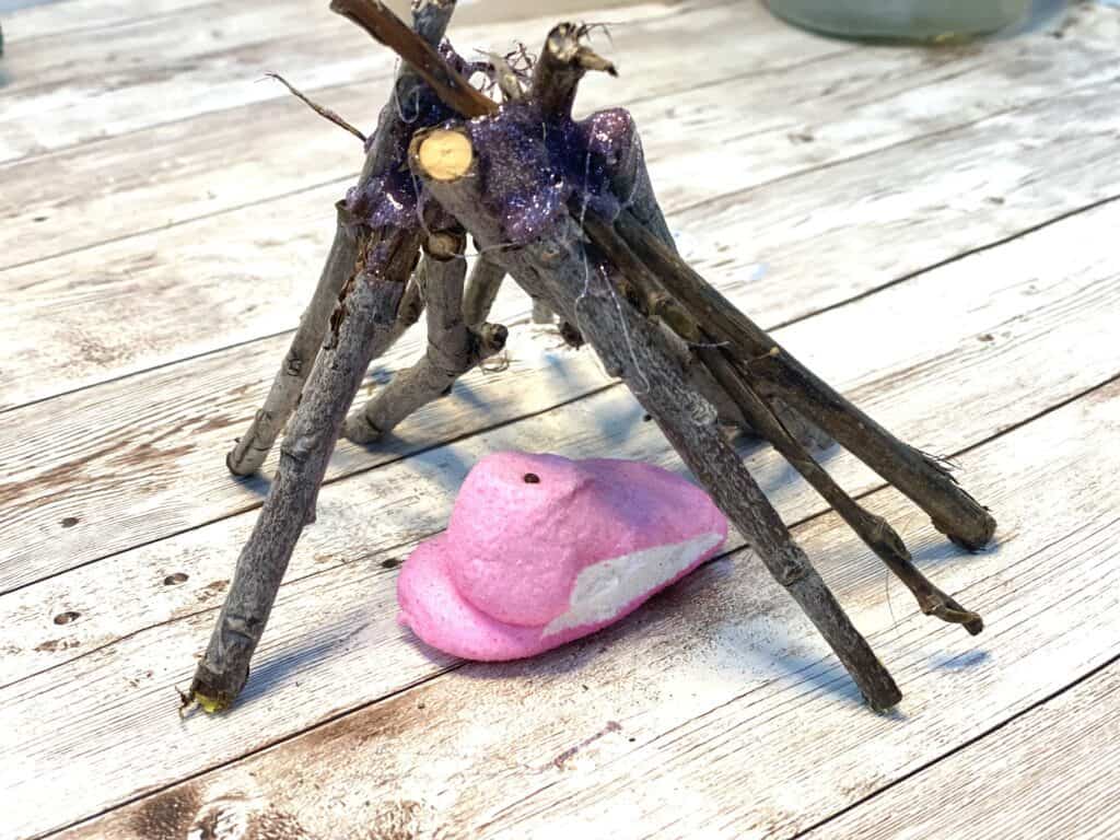 Fun Easter Peeps Nature Shelter Activity for Kids + Printable – The ...