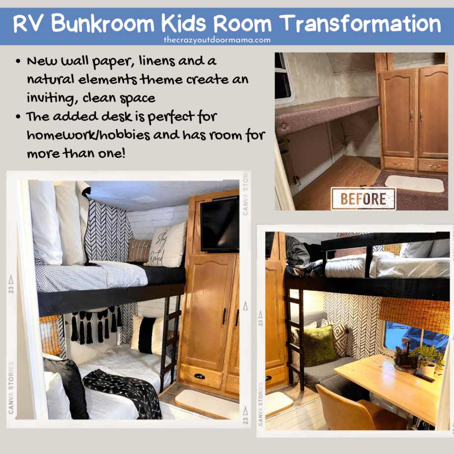 11 RV Kids Bunk Room Ideas PERFECT for Families! – The Crazy Outdoor Mama