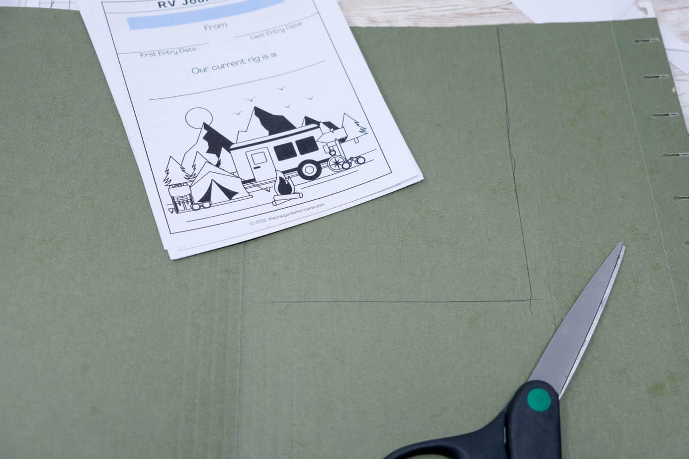 Comb Bound Camping Journal DIY - Pick Your Checklists, Design and More ...