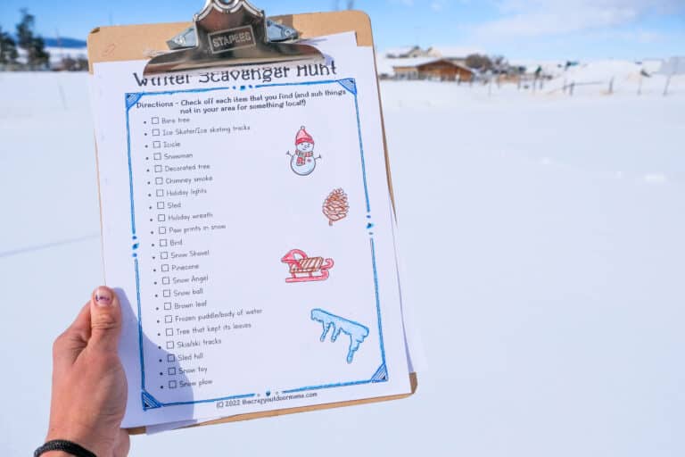 7 Winter Scavenger Hunts for Kids (+FREE Printable Pack!) – The Crazy ...