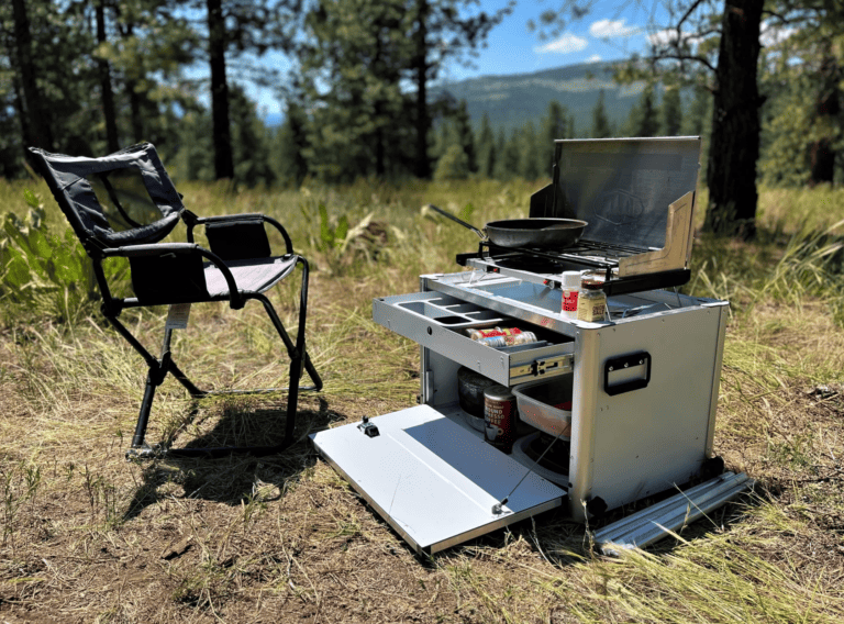 19 Chuck Box Camp Kitchen Setups You'll LOVE! – The Crazy Outdoor Mama