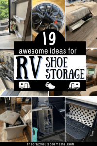 21 Genius RV Shoe Storage Ideas + Pictures! – The Crazy Outdoor Mama