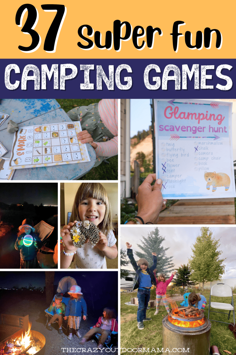 37 Best Camping Games - Fun, No Prep Ideas + Active Play – The Crazy ...