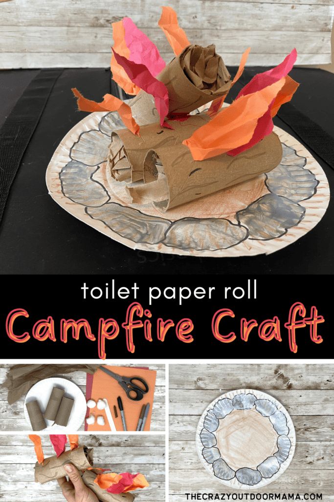 Cardboard Tube Campfire Craft - Fun and Easy! – The Crazy Outdoor Mama
