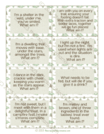 21 Camping Scavenger Hunt Riddles + Printable PDF – The Crazy Outdoor Mama