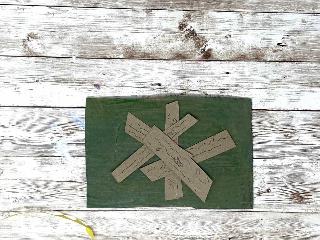 Glowing Paper Campfire Craft – The Crazy Outdoor Mama