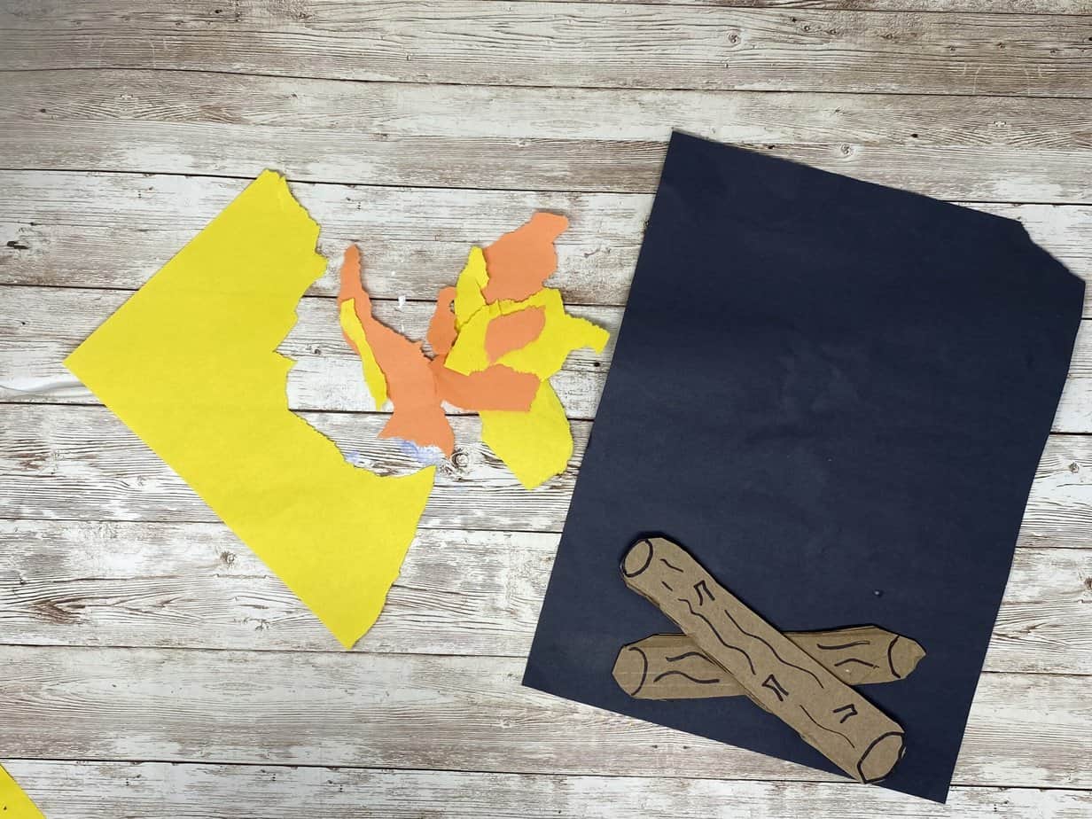 Starry Night Campfire Craft - Artsy and Easy! – The Crazy Outdoor Mama