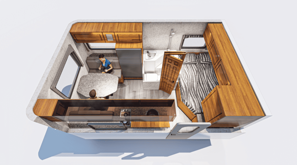 The Most Popular 17 Foot Travel Trailer Floor Plans This Year! – The ...
