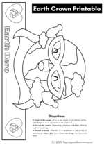 Earth Day Headband Activity (Free Printable!) – The Crazy Outdoor Mama