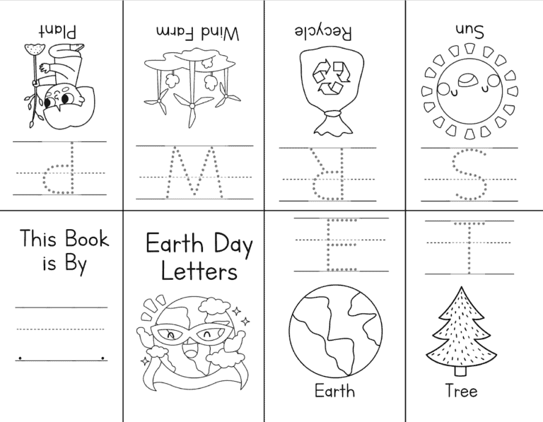 Cute Preschool Math Earth Day Activity (Free Printable) – The Crazy ...