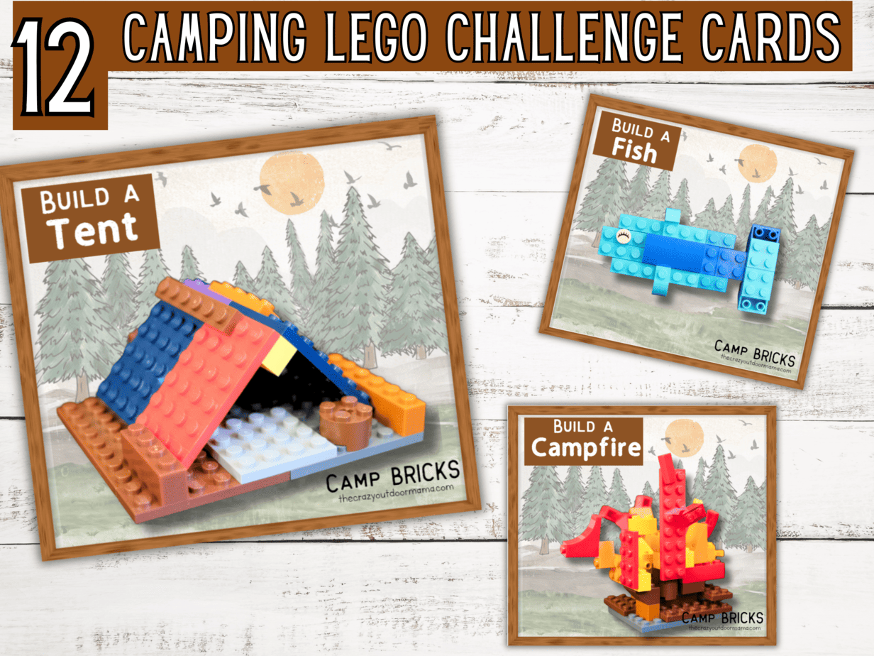 12 Camp Themed Lego Challenge Cards - Printable PDFs + Pictures – The ...