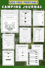 Printable Camping Journal for Kids This Summer! [+DIY Binding ...