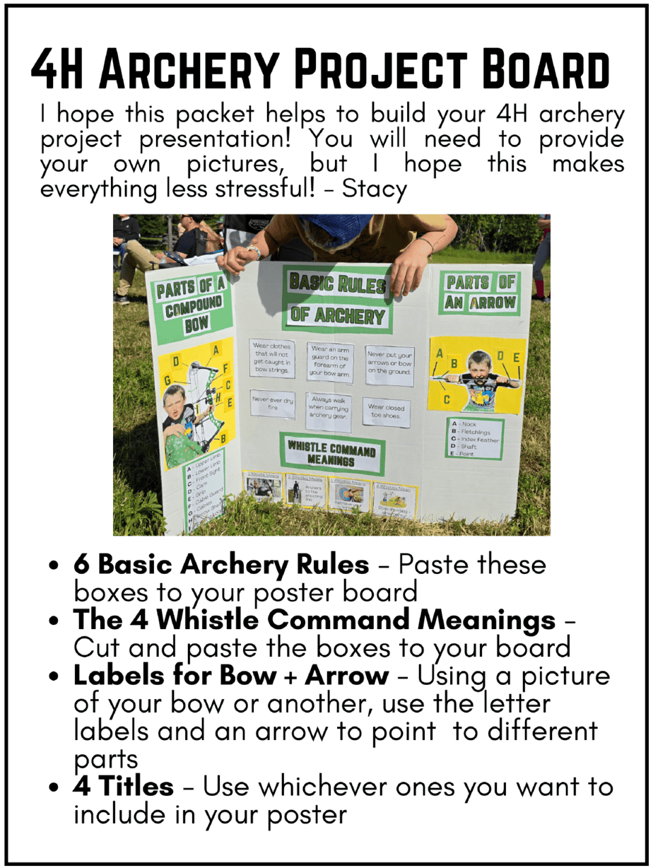 4H Archery Project Idea + Fun Archery Practice Ideas! – The Crazy ...