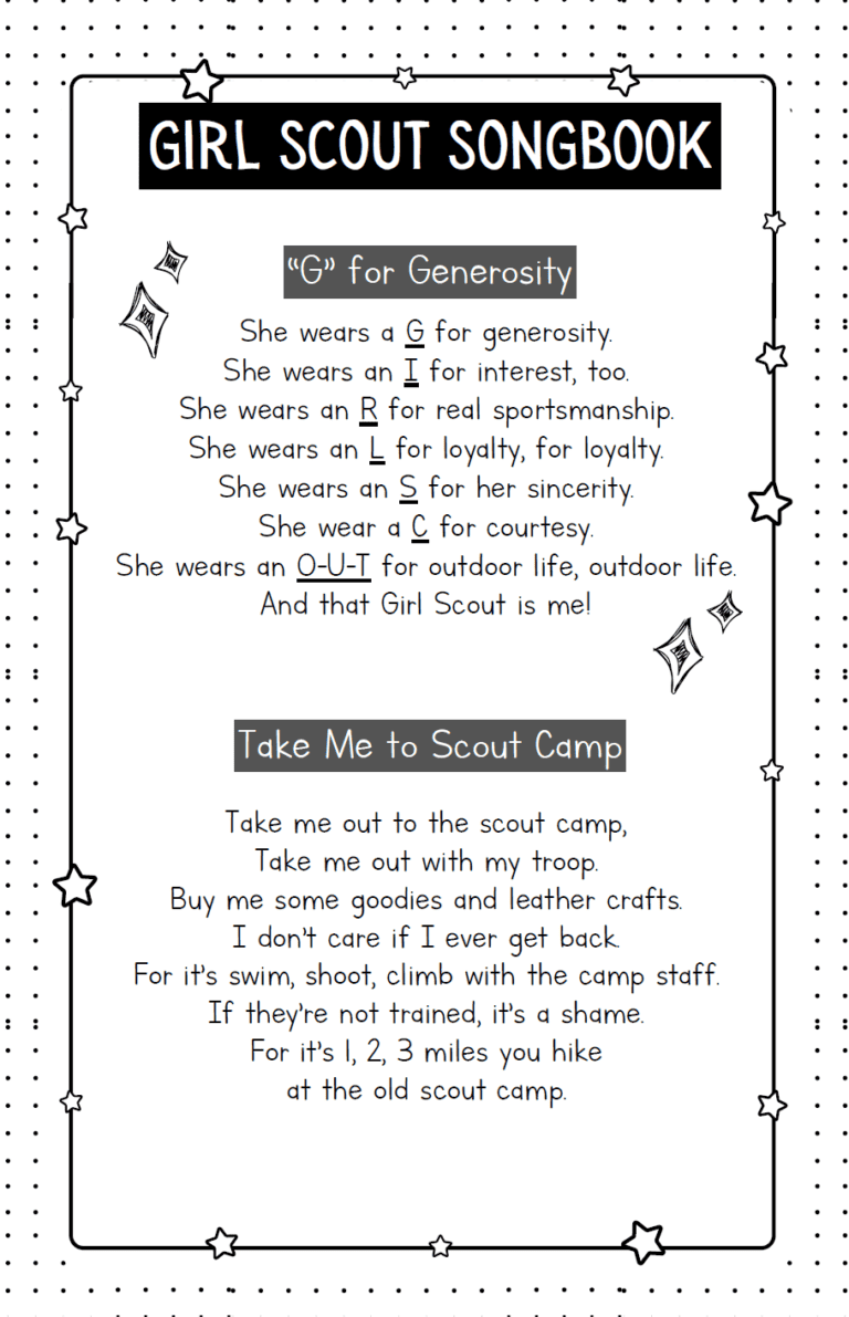 Girl Scout Camp Activity Journal - Tons of Fun Ideas To Do At Camp ...